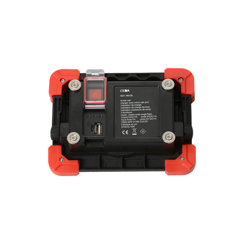 Projecteur LED portable sur batterie - CEBA | Acbat